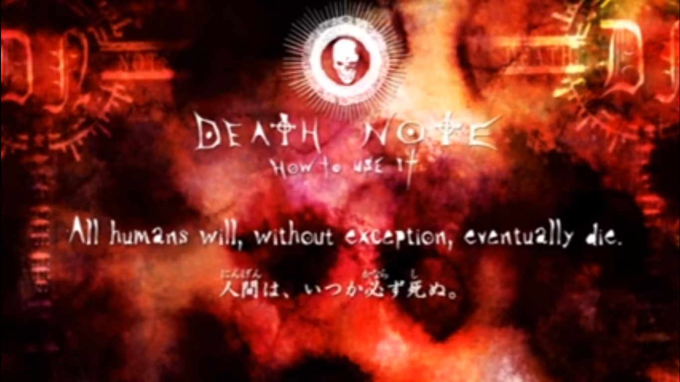 Of Death Note: Anime review – Becoming The Muse