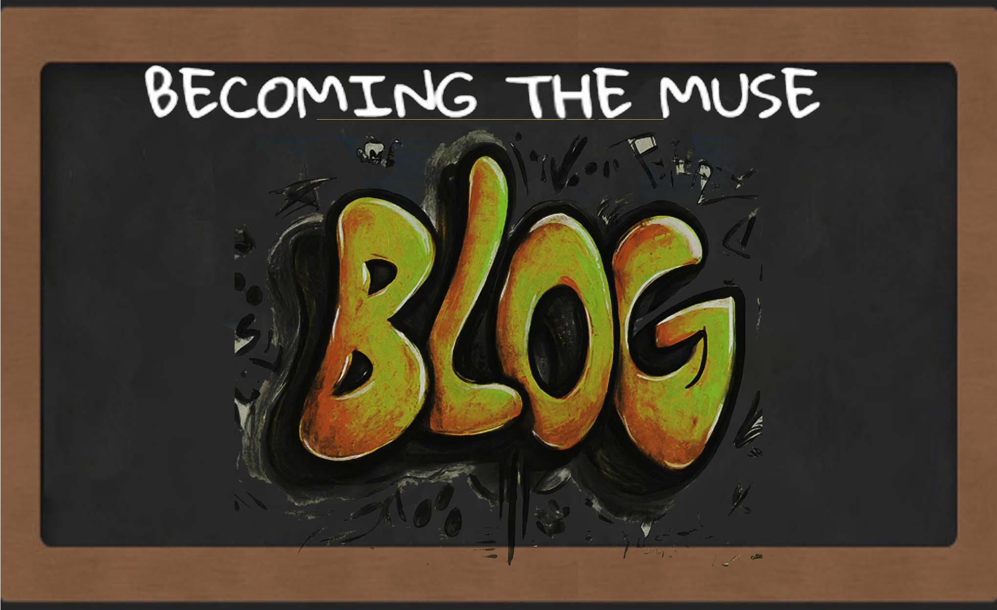 Of Graffiti With Punctuation – Becoming The Muse