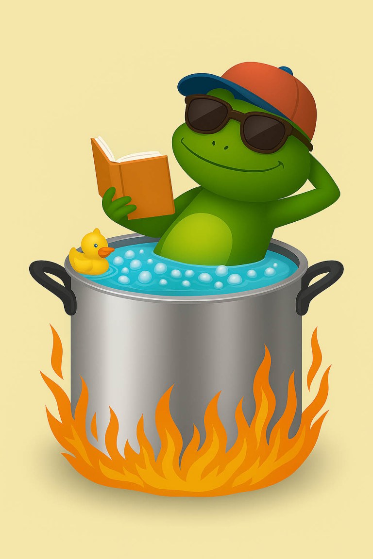 Of Serving Man Boiling Frog – Becoming The Muse